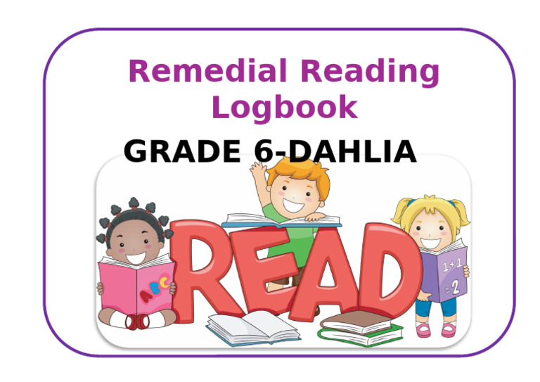 Remedial Reading Cover | PDF