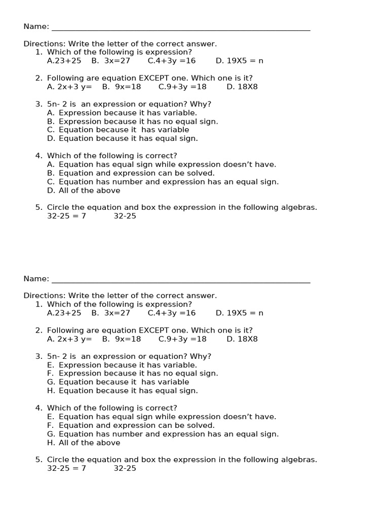 Evaluation for Math Demo | PDF