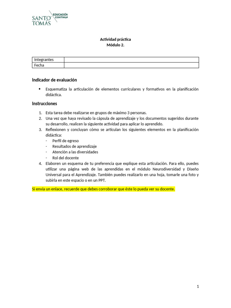 M2 - Actividad Práctica 1 | PDF