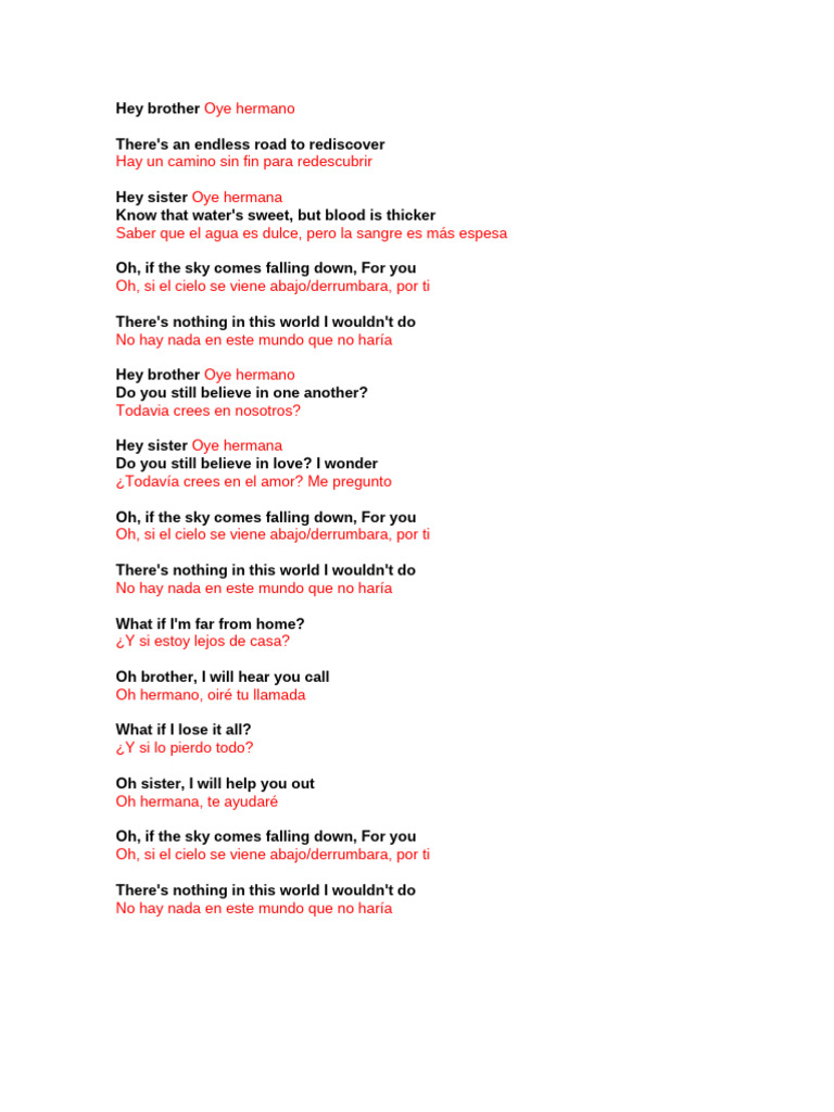 Hey Brother AVICCI | PDF