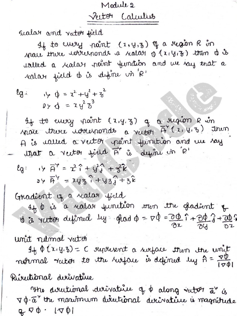 BMATS201 Module 2 Written | PDF