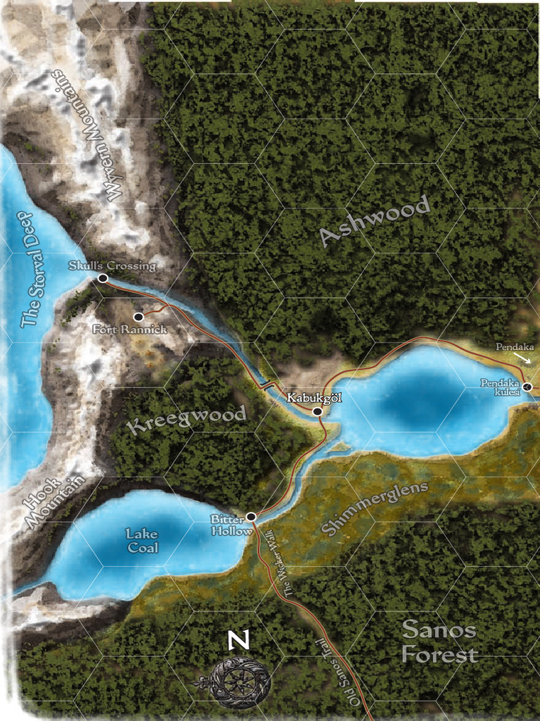 Hook Mountain Region - EDIT 2 | PDF