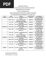 Uganda CPA Lecture Timetable 2026 | PDF