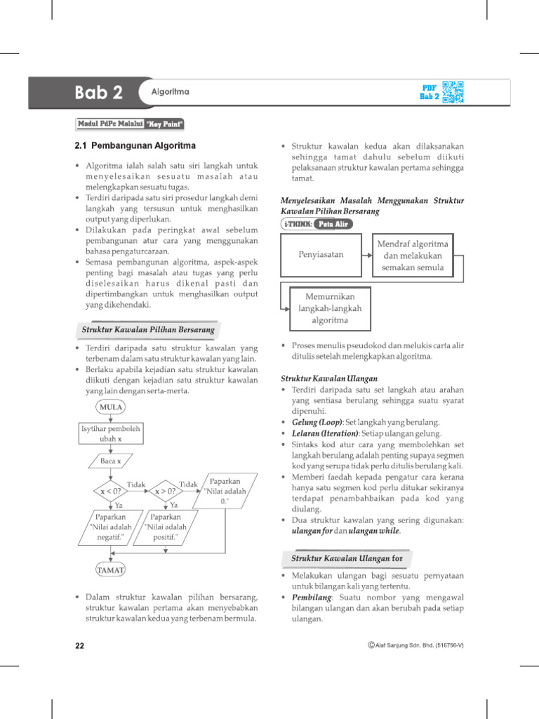22-31 Bab 2 Algoritma | PDF