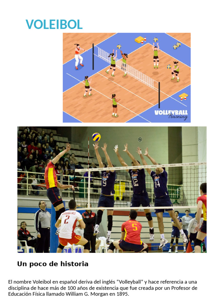 Voleibol. Historia Reglas Basicas y Fundamentos Tecnicos 1 | PDF | Vóleibol | Defensor ...