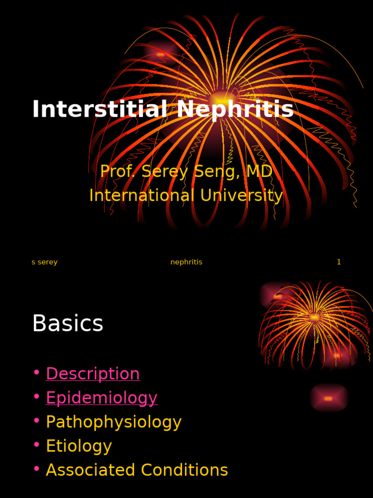 03-Interstitial Nephritis | PDF | Kidney | Urinary System