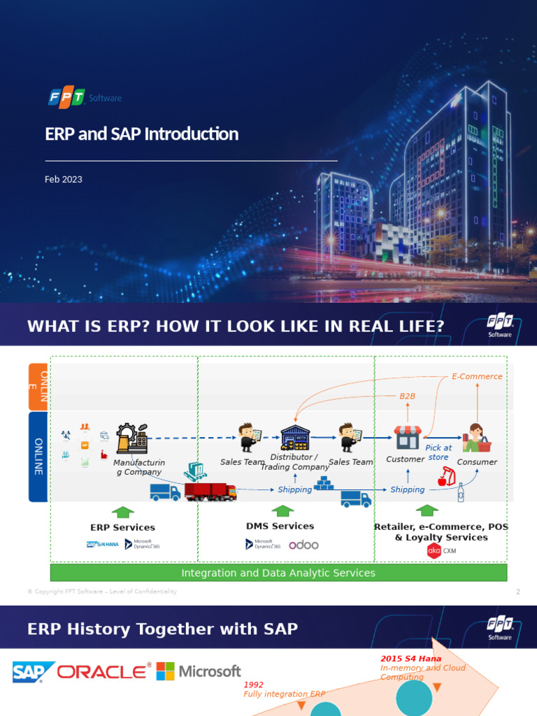 Introduction to ERP | PDF | Enterprise Resource Planning | Cloud Computing