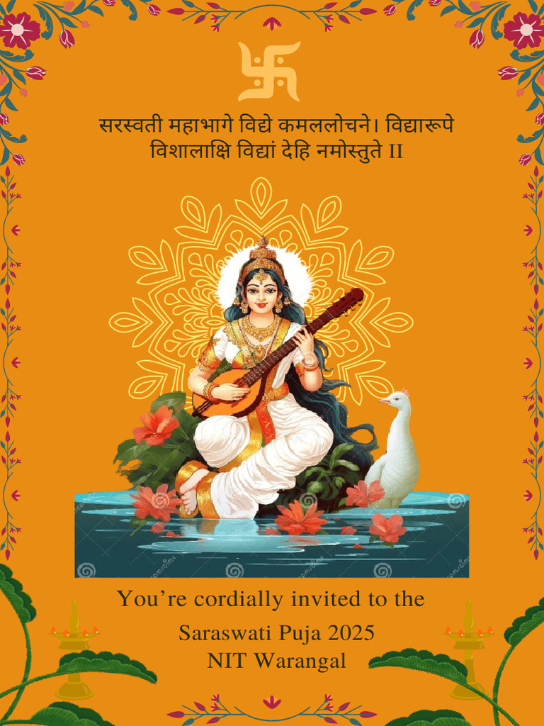 Saraswati Puja | PDF
