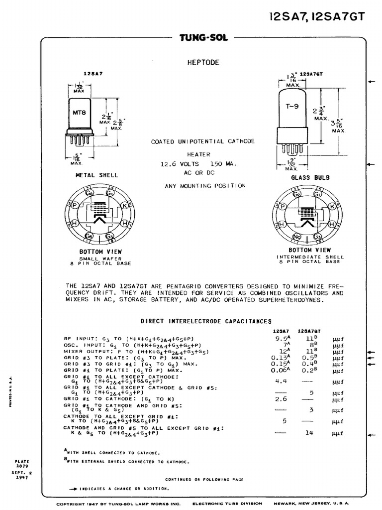 12SA7 | PDF