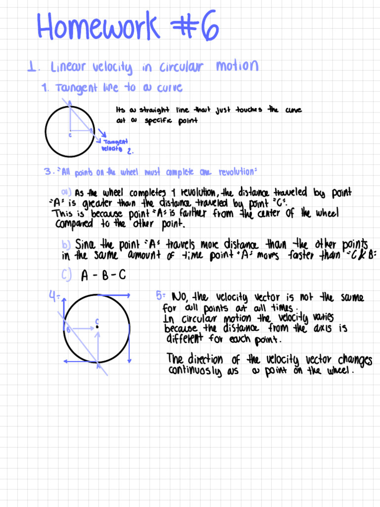 Linear Velocity in Circular Motion | PDF | Acceleration | Geometry