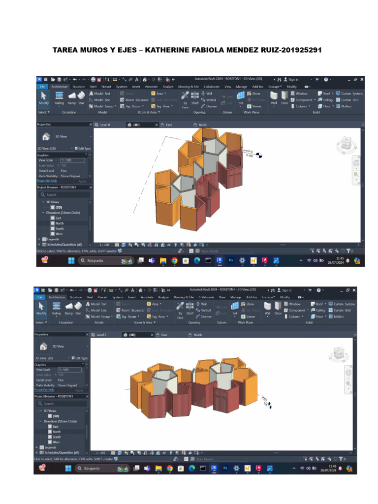 Tarea Ii Muros y Ejes Tarea | PDF