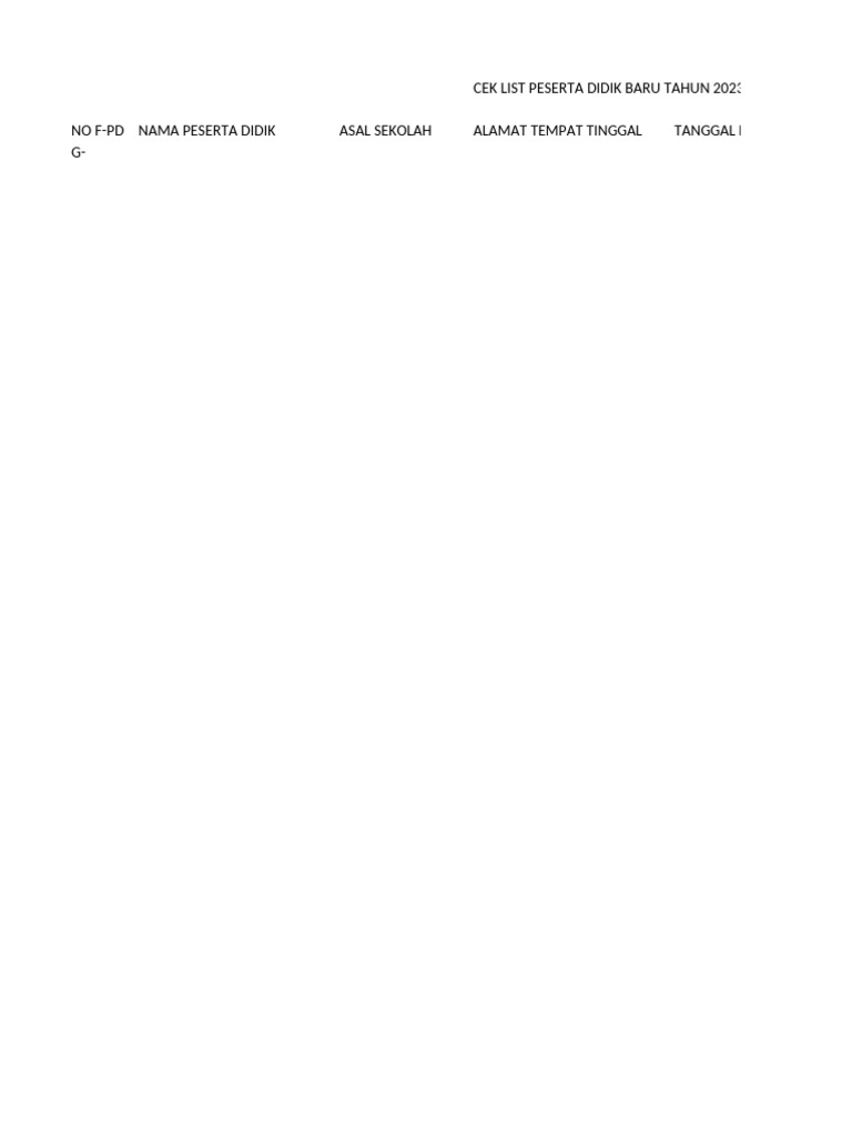 PPDB Cek | PDF
