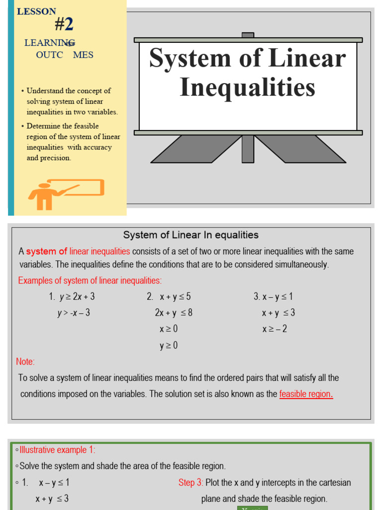 2 Systems of Linear Inequalities New 1 | PDF | Inequality (Mathematics ...