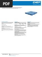 Technical Specifications Wooden Pallet CP3 EN | PDF | Pallet | Materials