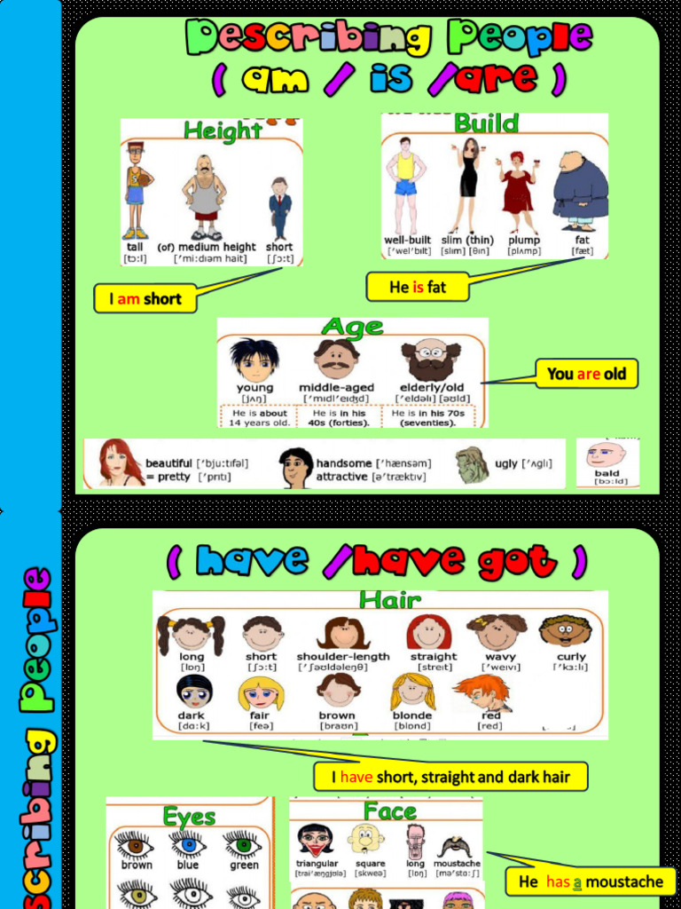 Describing People | PDF