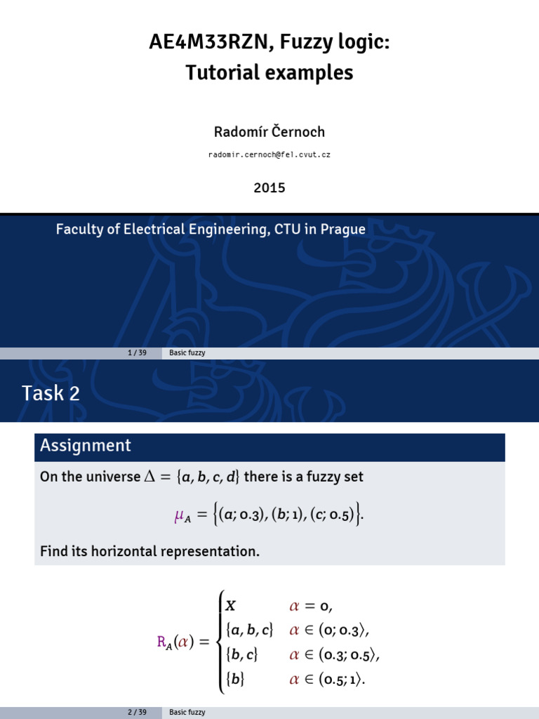 t10-11_fuzy_theory | PDF | Mathematical Logic | Mathematics