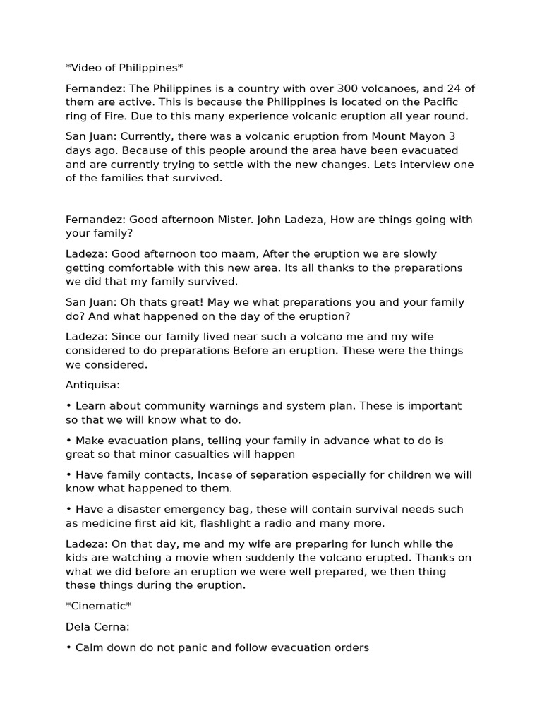 Science Volcano Documentary Idk | PDF | Volcano | Volcanism