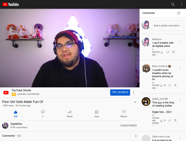 Poor Girl Gets Made Fun of - YouTube | PDF