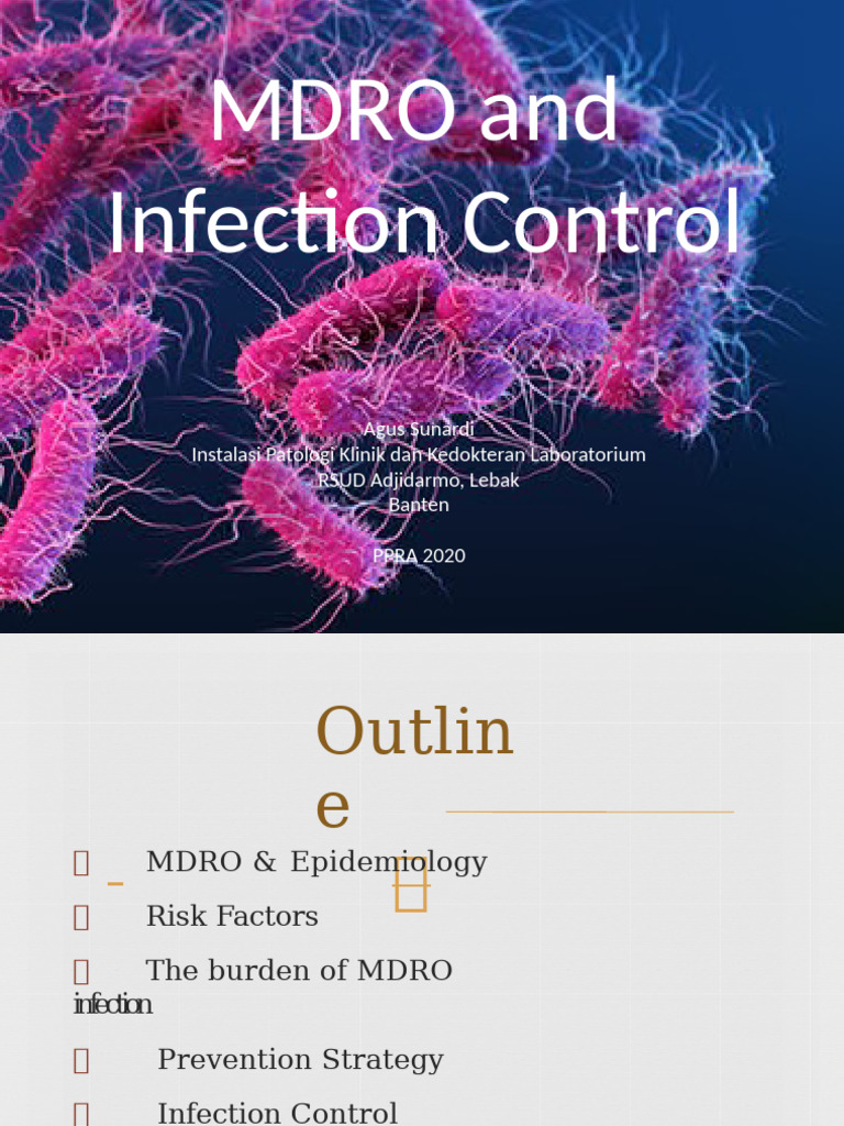 MDRO Infection Control Strategies | PDF | Multiple Drug Resistance ...