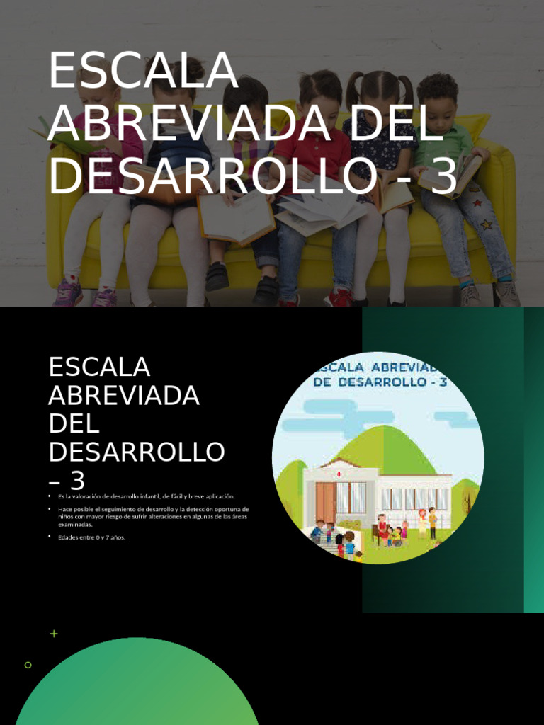 ESCALA_ABREVIADA_DEL_DESARROLLO | PDF | Escuchando | Neurociencia