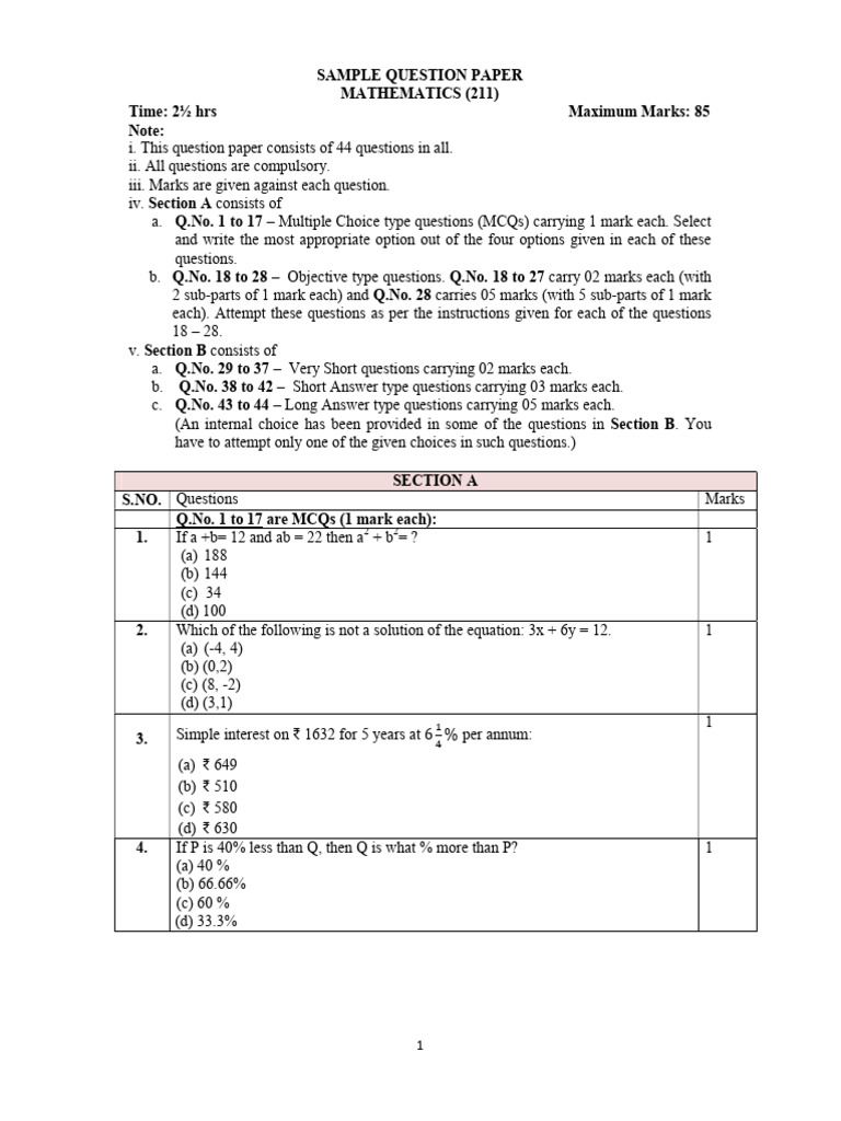 Nios Class 10 Science TMA | PDF | Angle | Multiple Choice