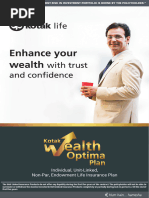 Kotak Tulip Plan Brochure | PDF | Insurance | Life Insurance