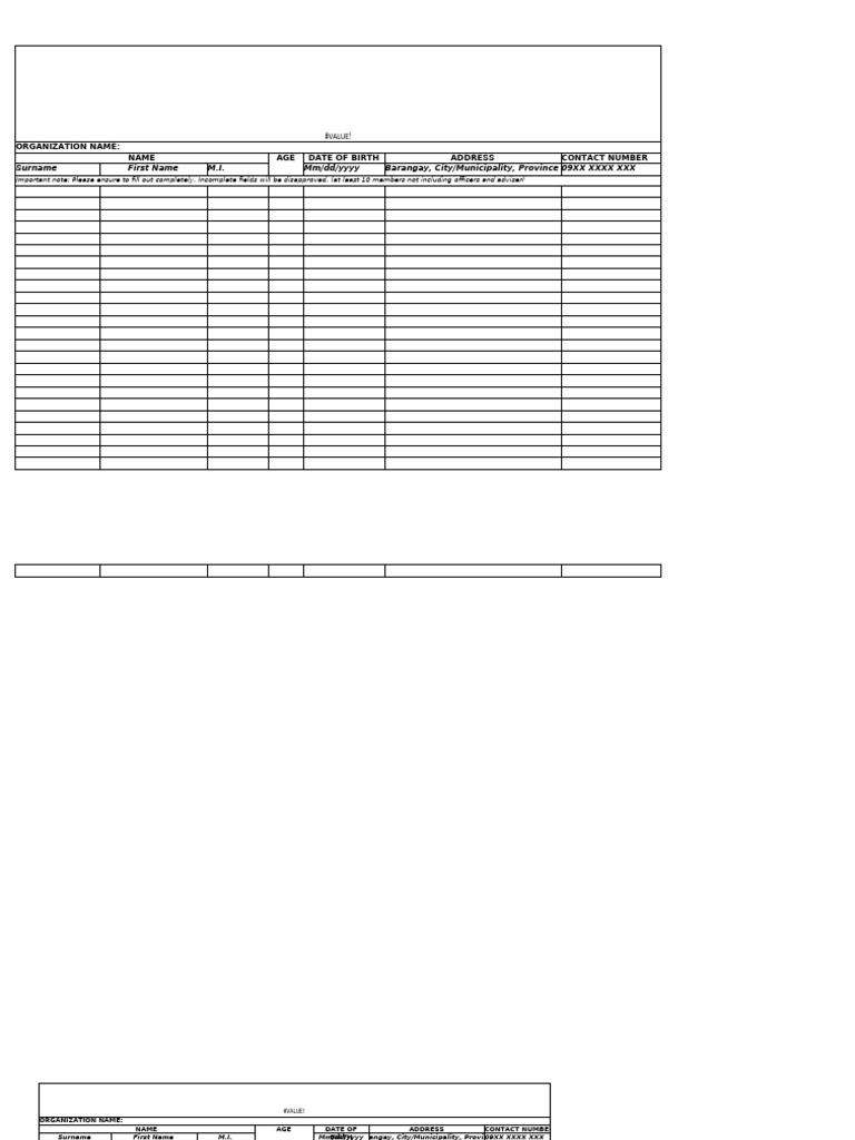 2024 YORP List of Members in Good Standing | PDF