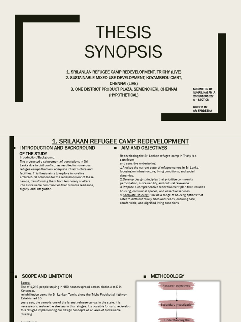 THESIS SYNOPSIS SUHAIL_200101601027 | PDF | Efficient Energy Use ...