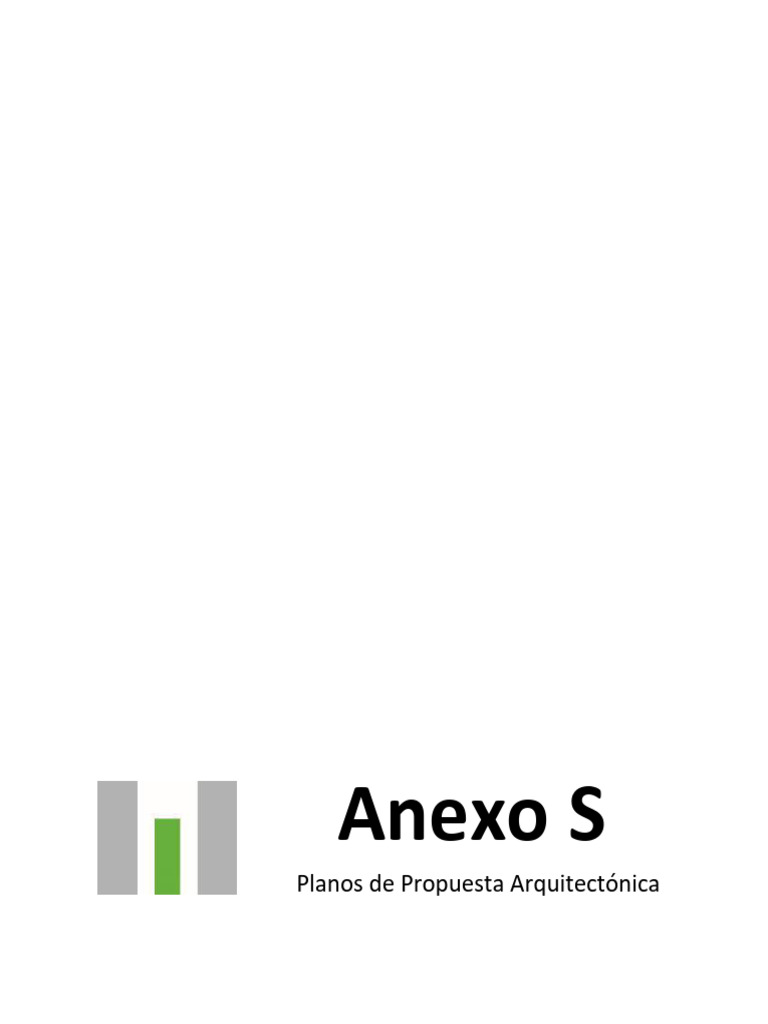 Anexo S Propuesta Arquitectónica | PDF