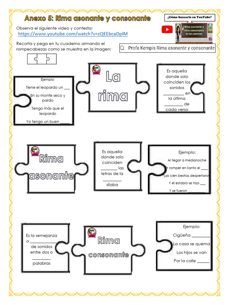 La Rima Asonante y Consonante | PDF