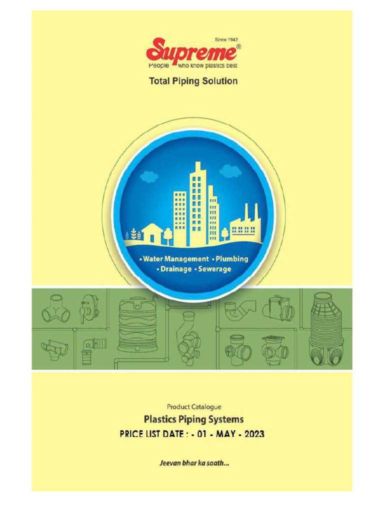 SUPREME PRICE LIST 1st MAY 2023 | PDF