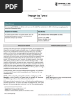 Through The Tunnel | PDF