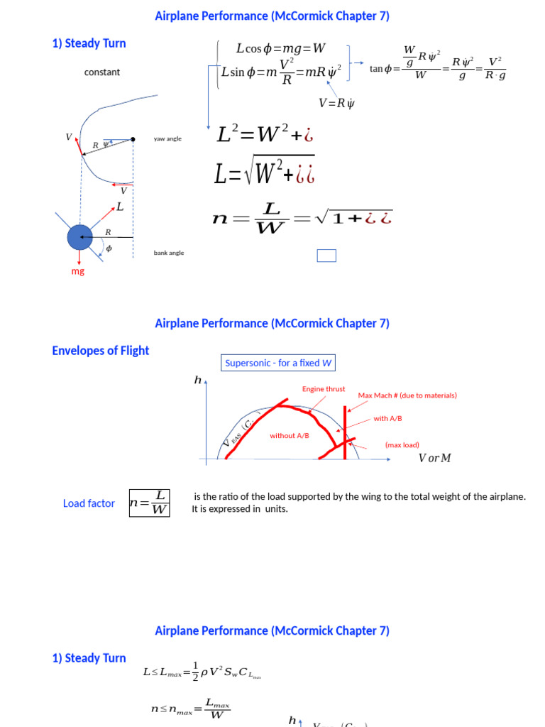 Airplane Performance and Dynamics Analysis | PDF | Flight | Aerodynamics