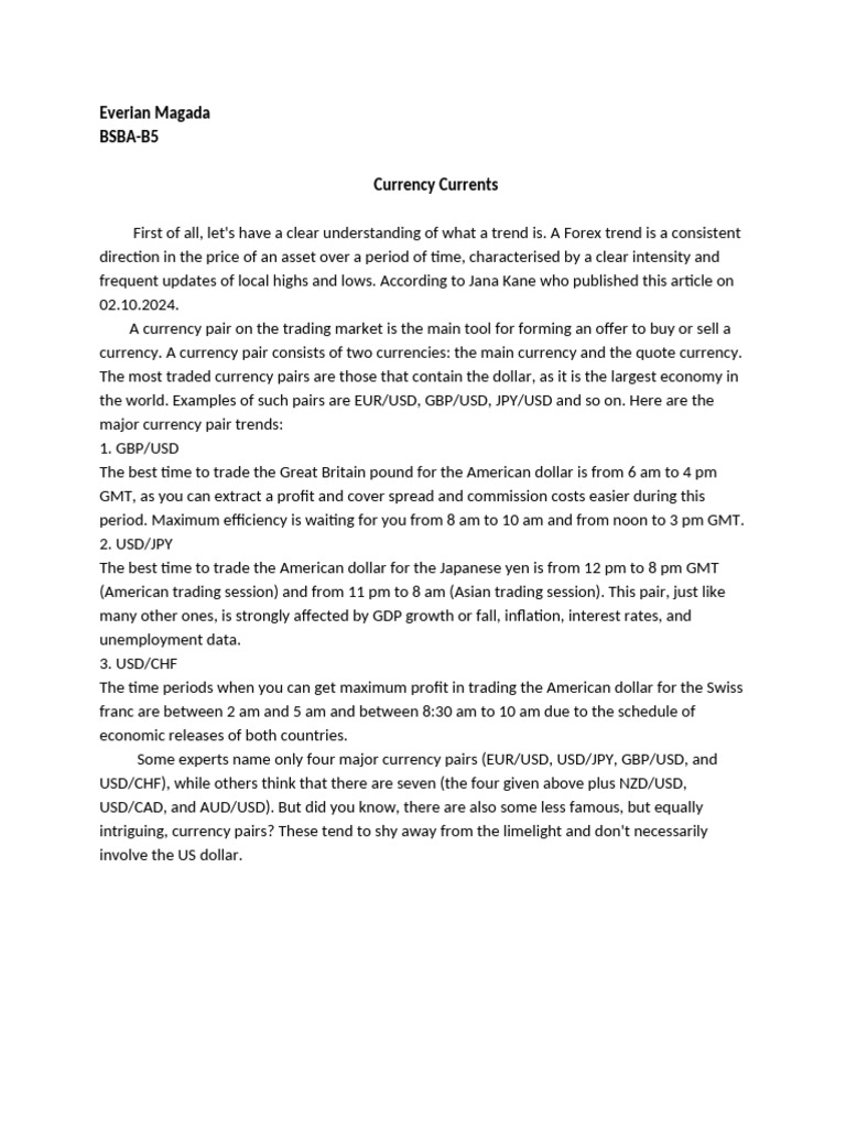 Foreign Exchange | PDF