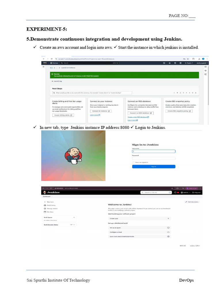 516-exp5 | PDF | Version Control | Computing