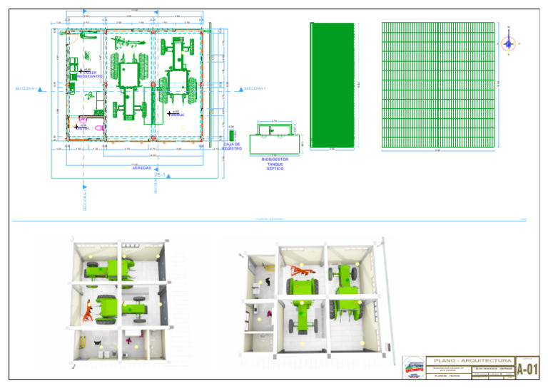 COBERTIZOS Propuesta 3 PLANTA | PDF