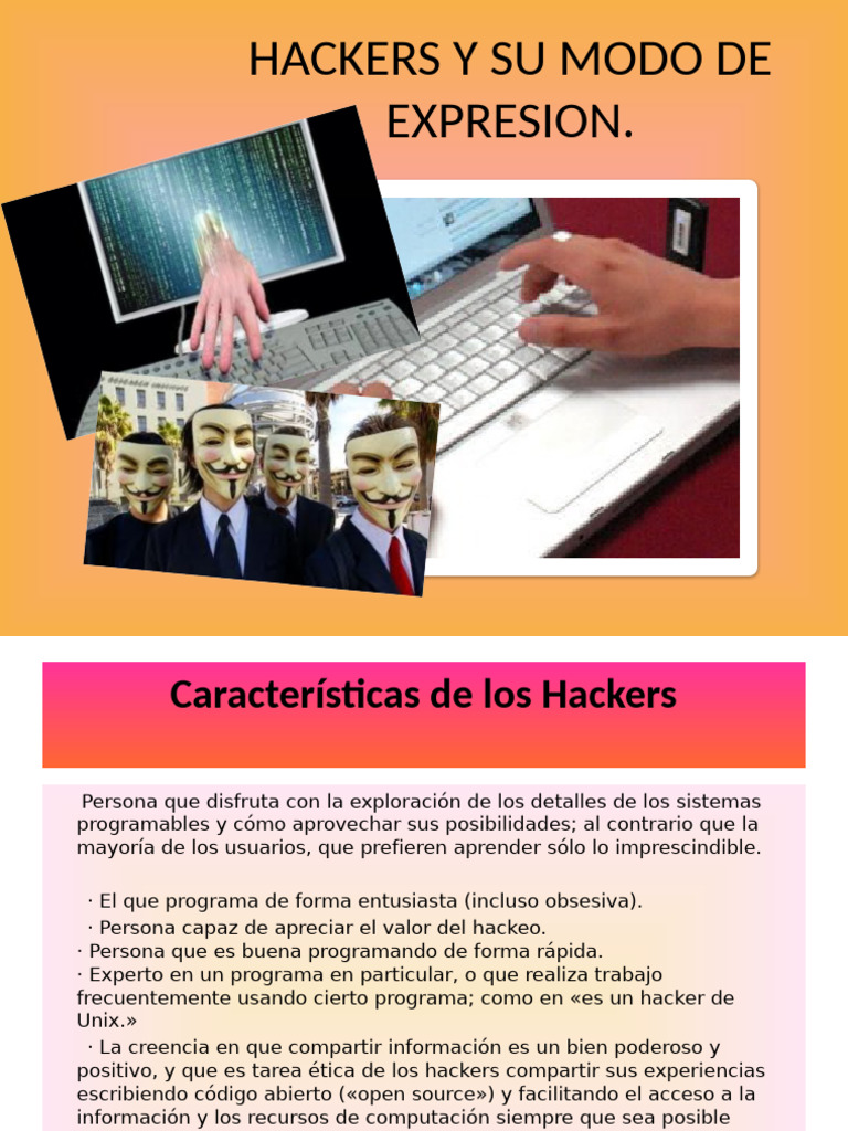 LOS HACKERS | PDF | Hacker de seguridad | Informática