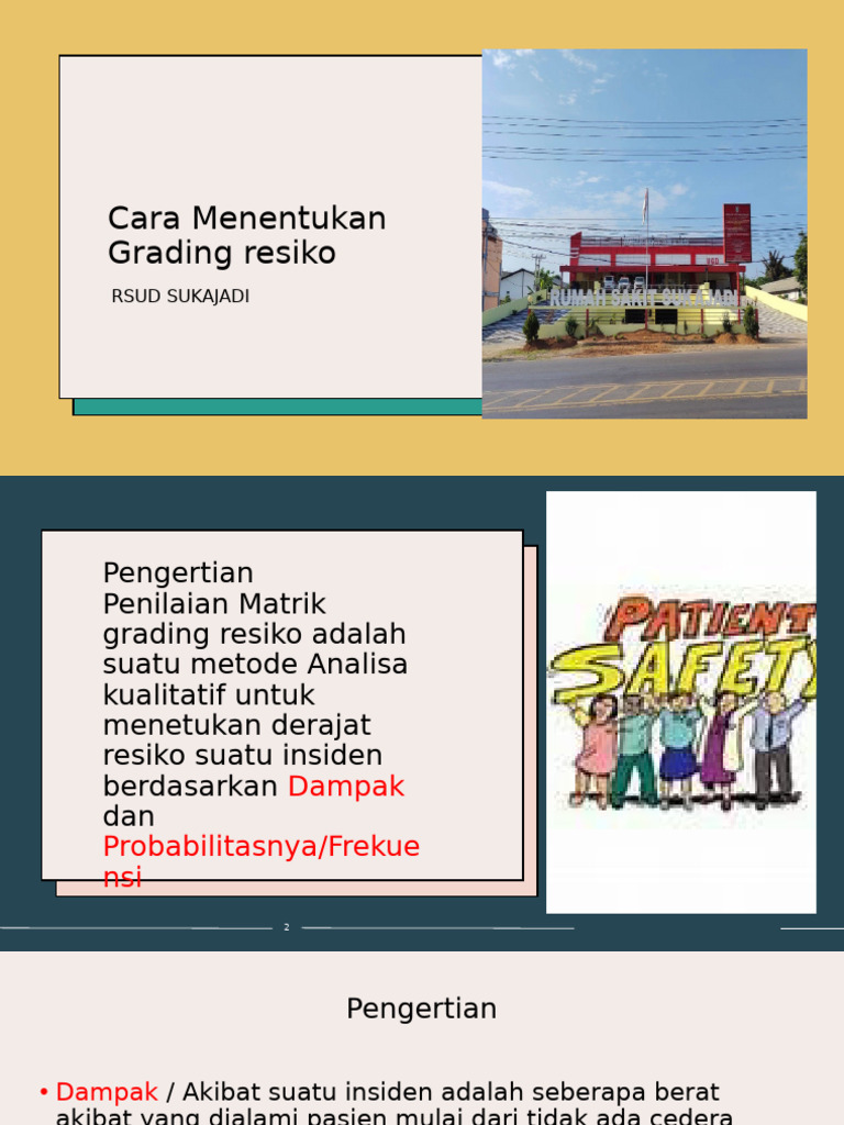 Grading Resiko Insiden Keselamatan Pasien | PDF