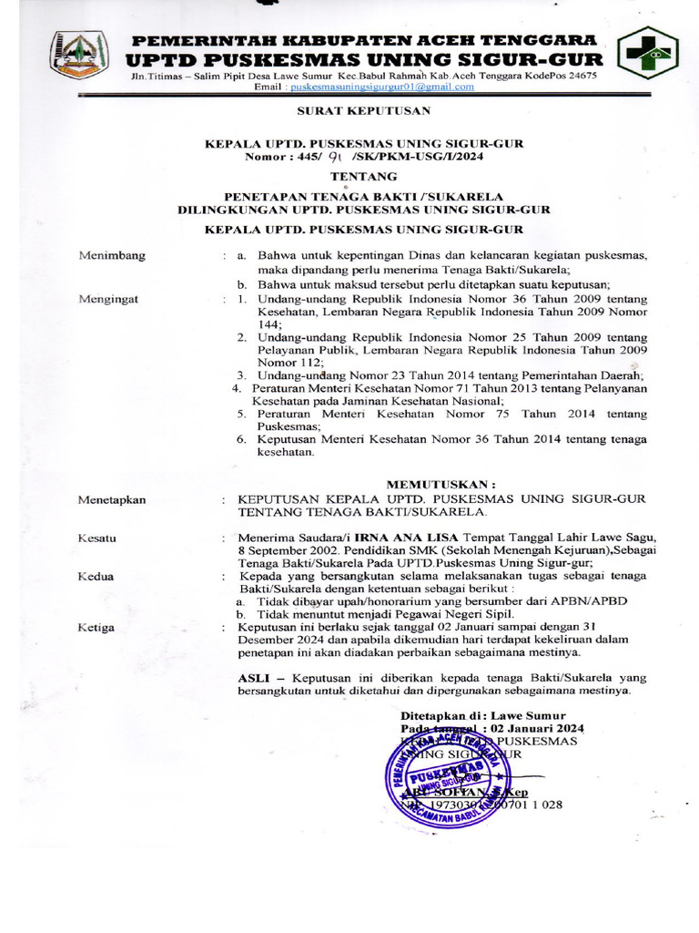 SK 2024 Irna | PDF