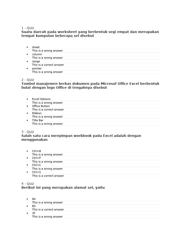 429556187 Soal Kuis Kahoot | PDF