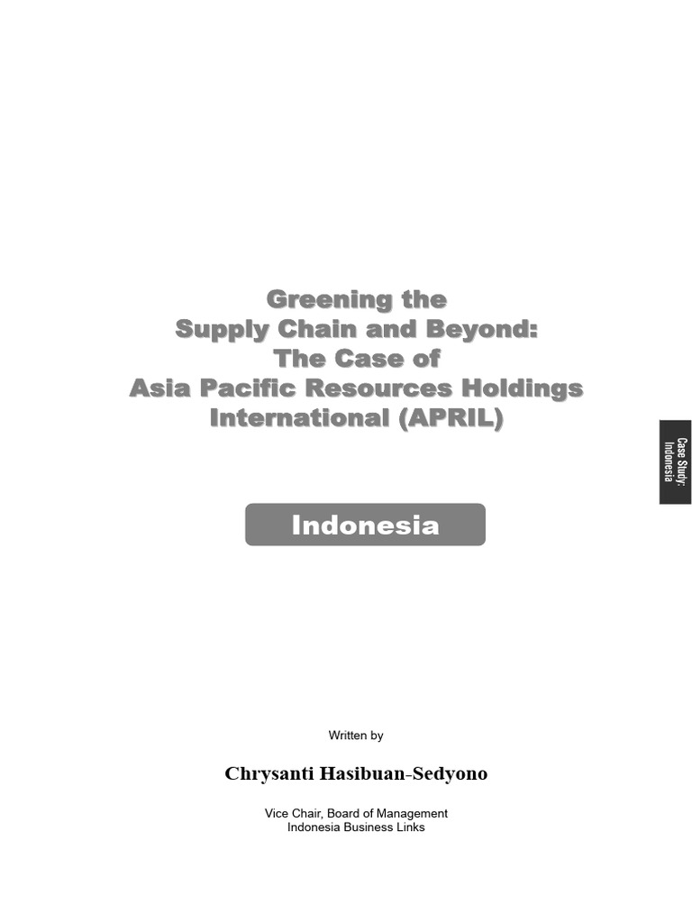 Indonesia 08 HRD CSR (Secured) | PDF | Forest Stewardship Council | Logging