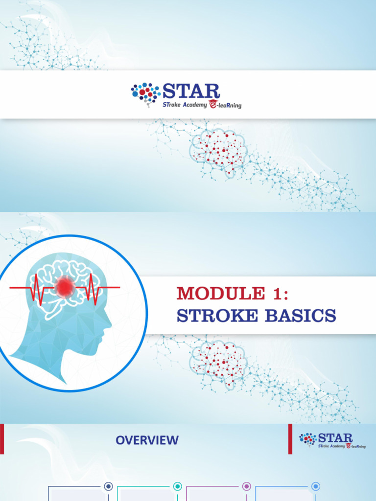 STAR - Module - Stroke - Basics 1 | PDF | Stroke | Human Brain