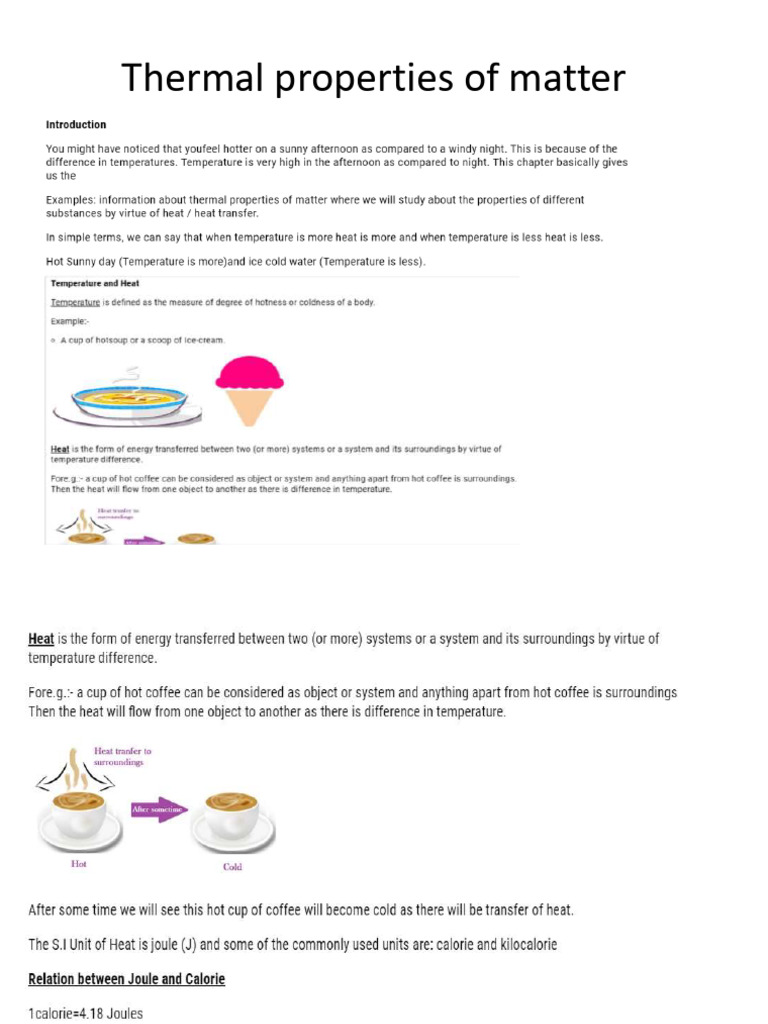 Thermal property | PDF