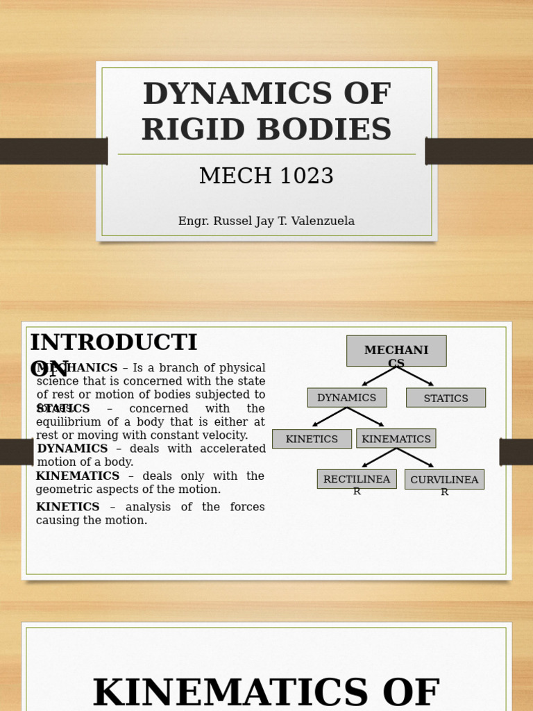 Lesson 1 - Rectilinear Motion | PDF | Acceleration | Classical Mechanics