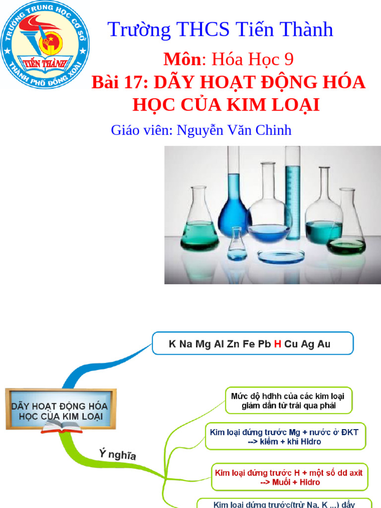 Bai 17 Day Hoat Dong Hoa Hoc Cua Kim Loai | PDF