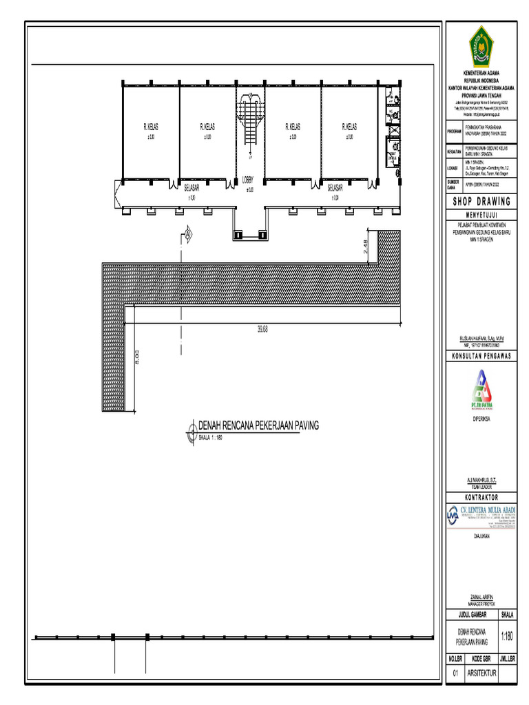 GAMBAR PAVING Revisian 2 | PDF