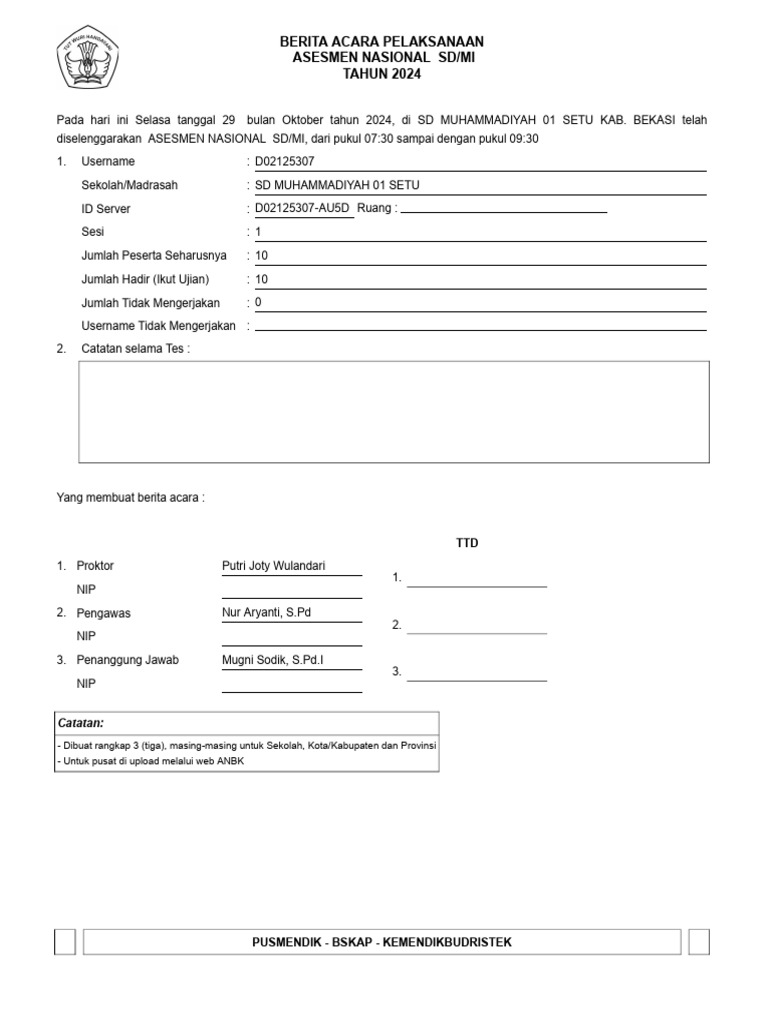 BErita Acara Ke 2 | PDF