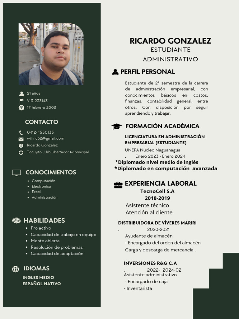 Currículum Actual | PDF