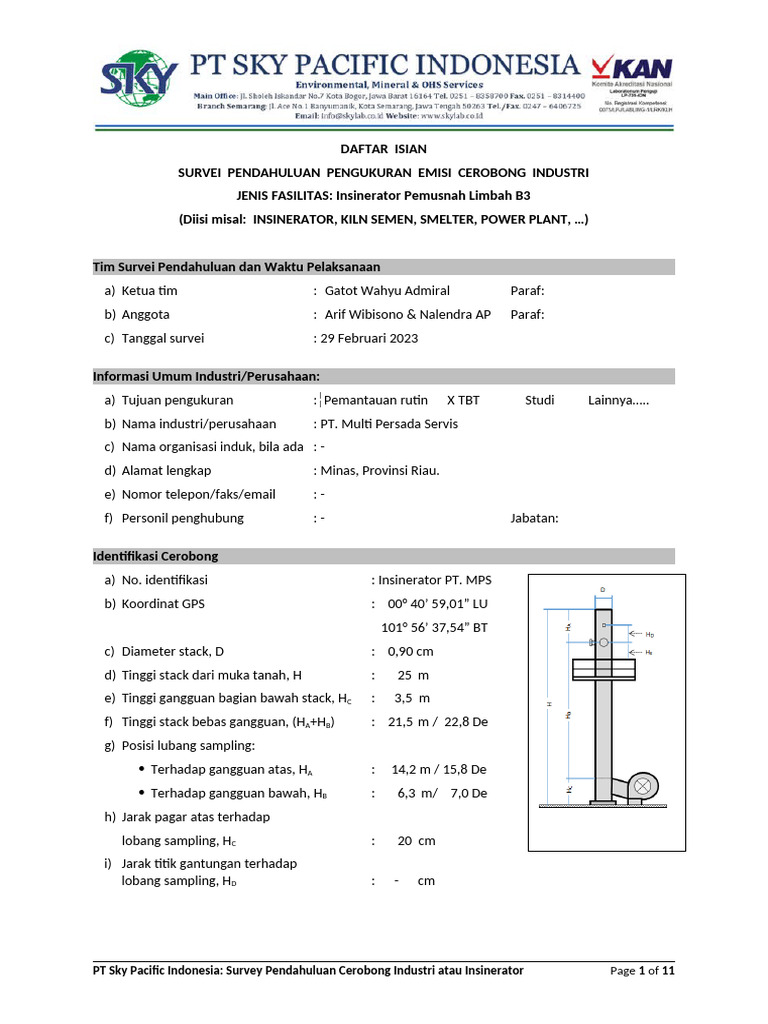 Pre Survey MPS | PDF