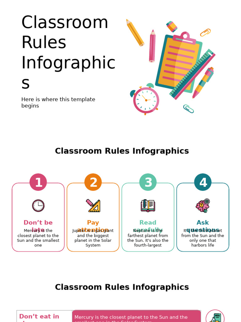 Classroom Rules for Students | PDF | Planets | Solar System